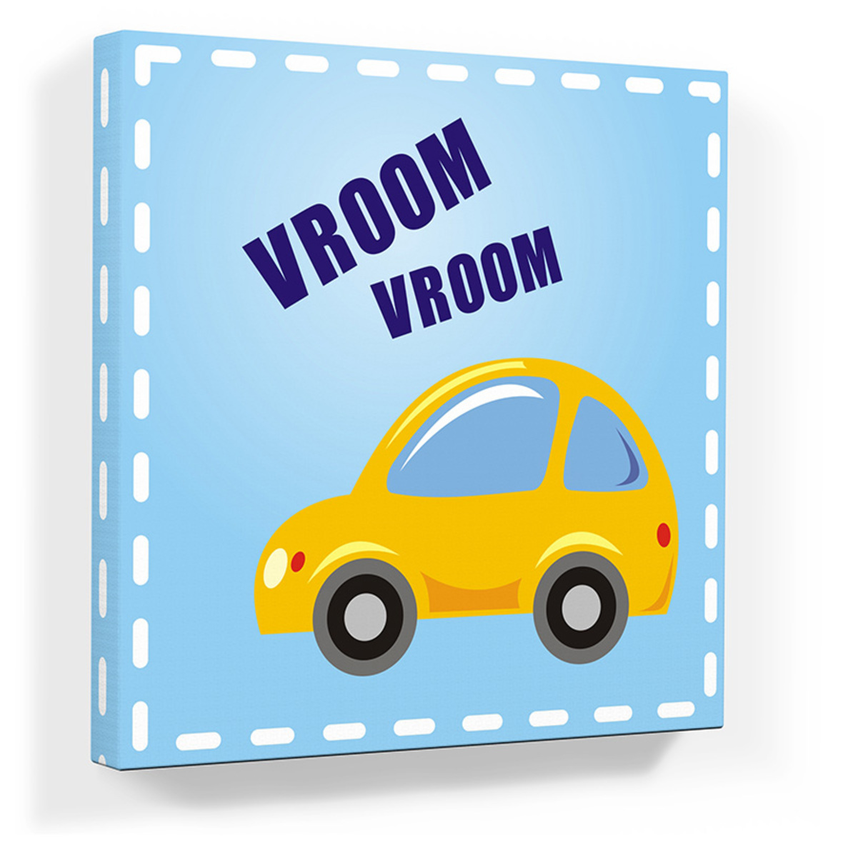 Kinderbild Nr.01 - Gelbes Auto - banaby.at