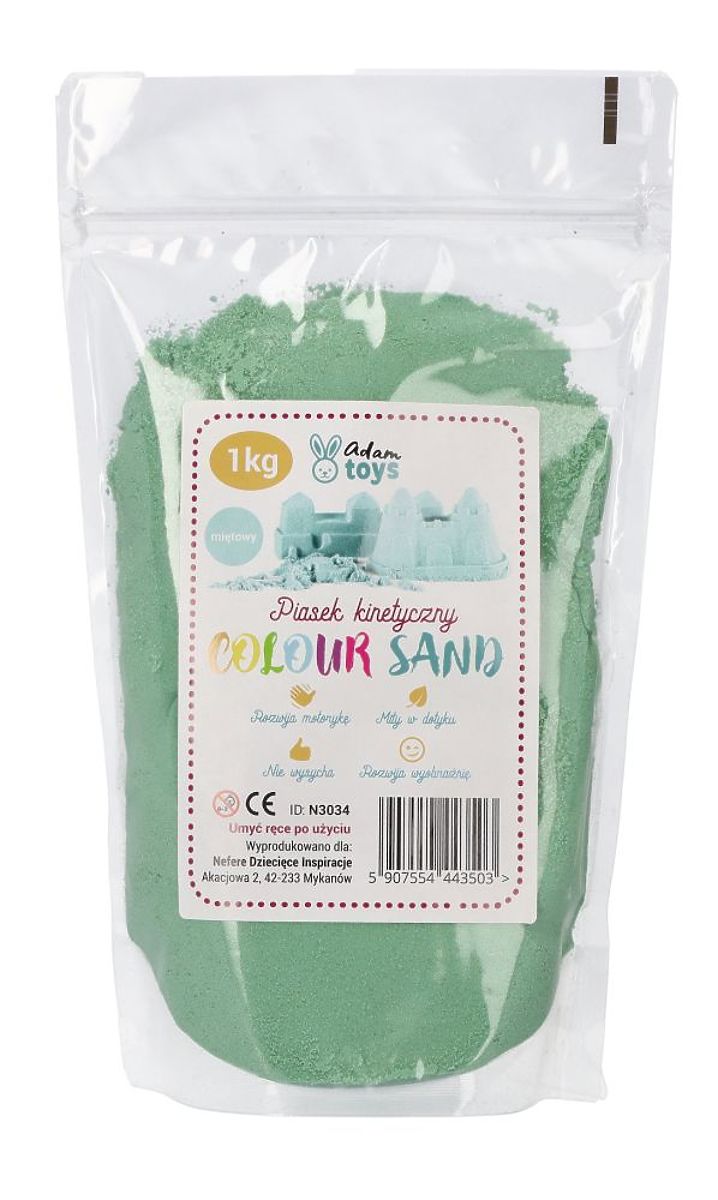 Kinetischer Sand Color Sand 1kg - mint - banaby.at